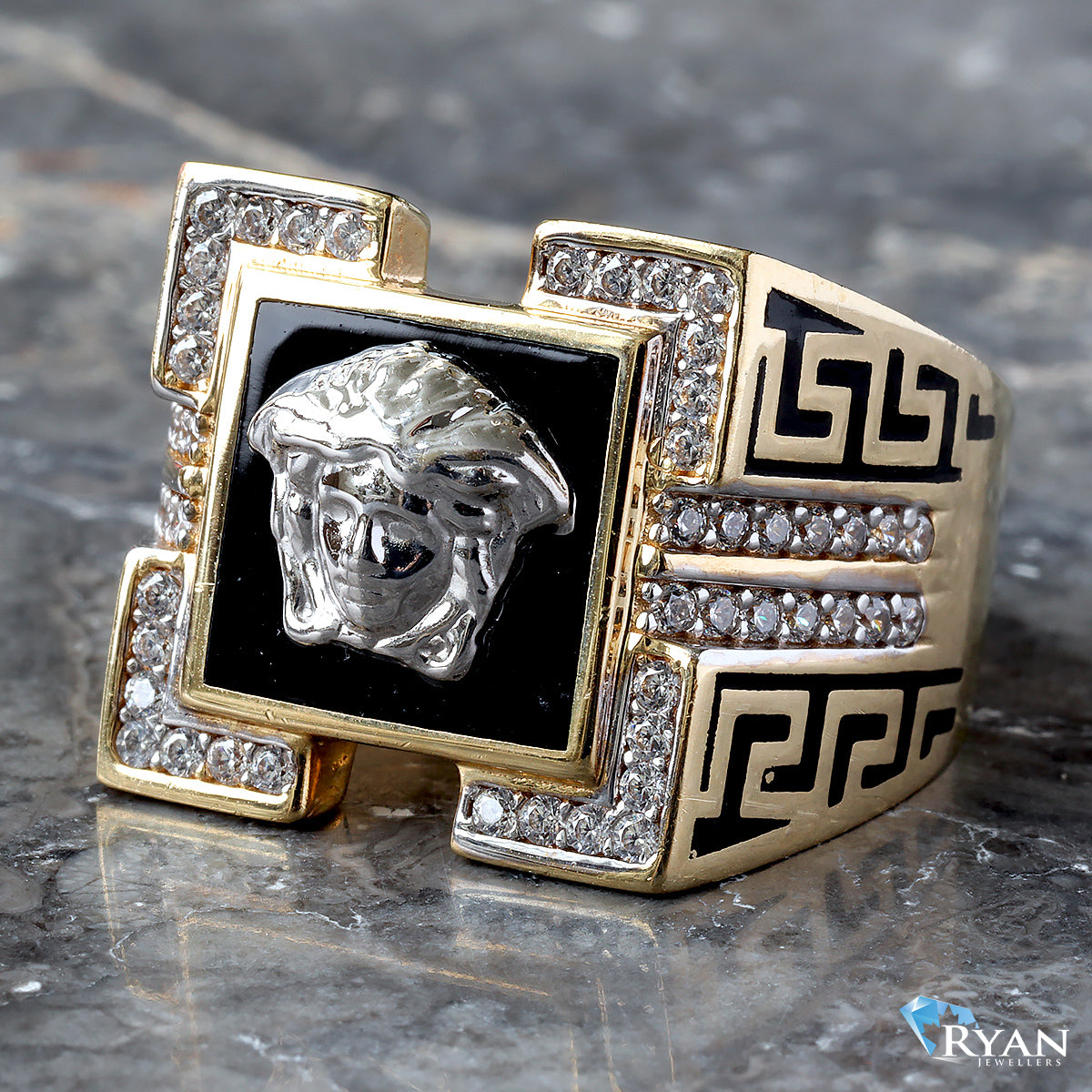 Men's Gold & CZ Rings – Ryan Jewellers
